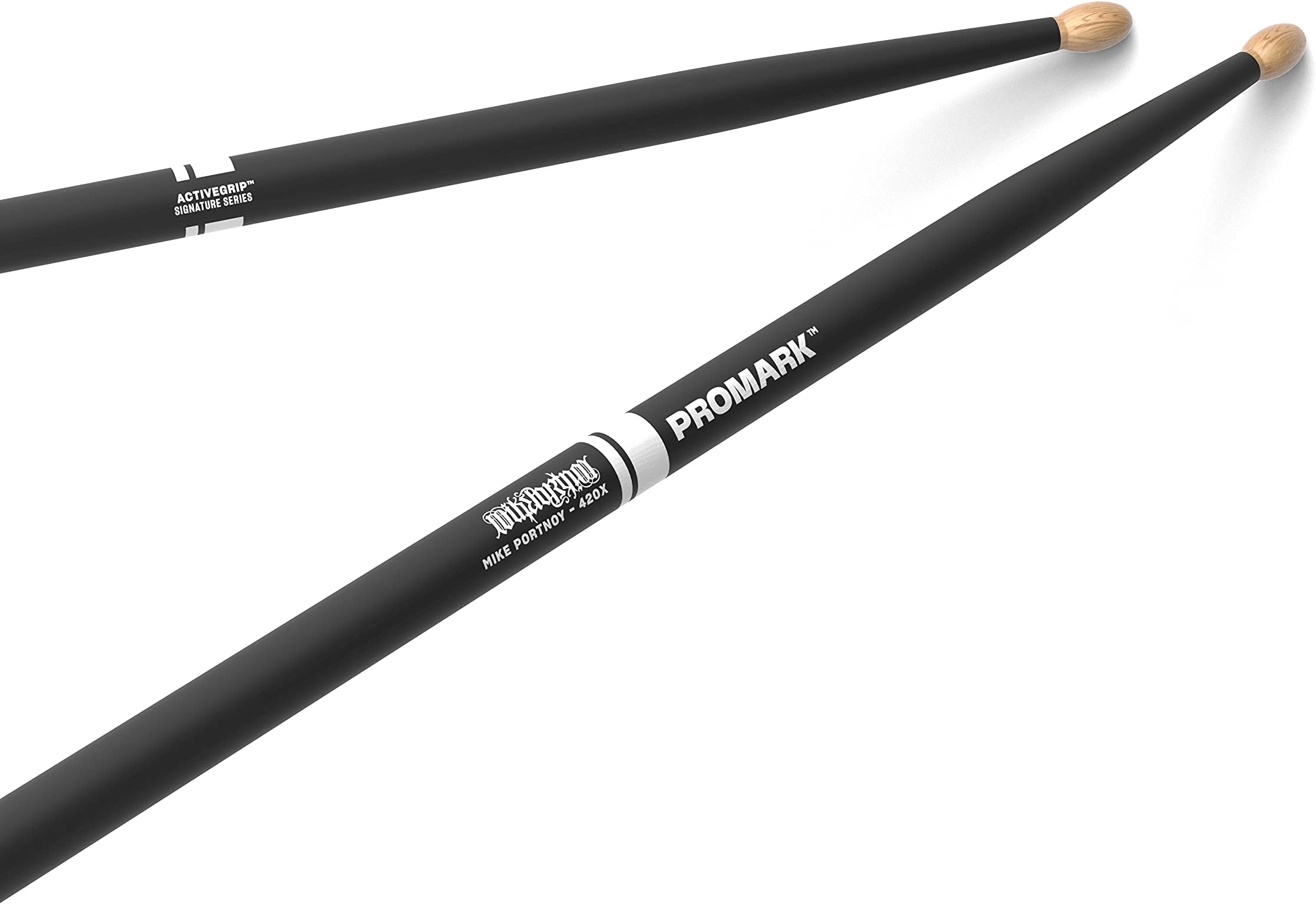 ProMark Drum Sticks - Mike Portnoy Drumsticks - ActiveGrip For Secure ...