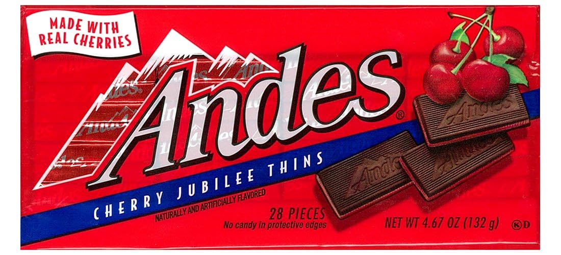 Amazon.com : Andes cherry jubilee thins (4.67oz) : Gourmet Chocolate ...