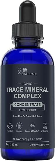 Amazon.com: Trace Mineral Complex – 4 oz (48Servings) – 72+ Ionic ...