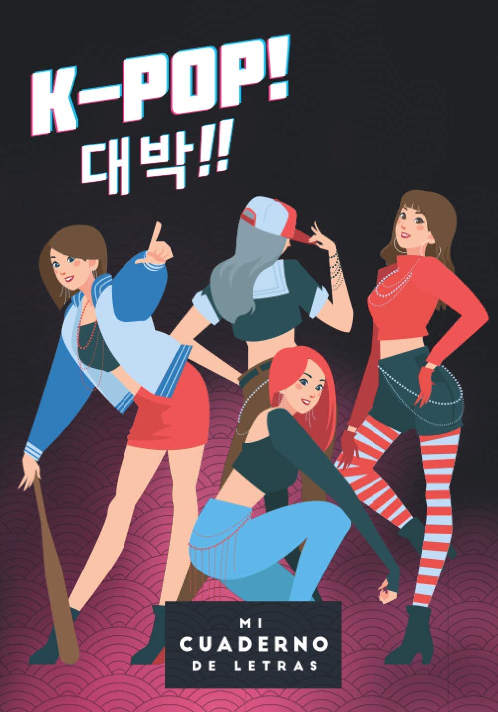 Buy K-Pop - Mi Cuaderno de Letras: 100 páginas para escribir la letra ...