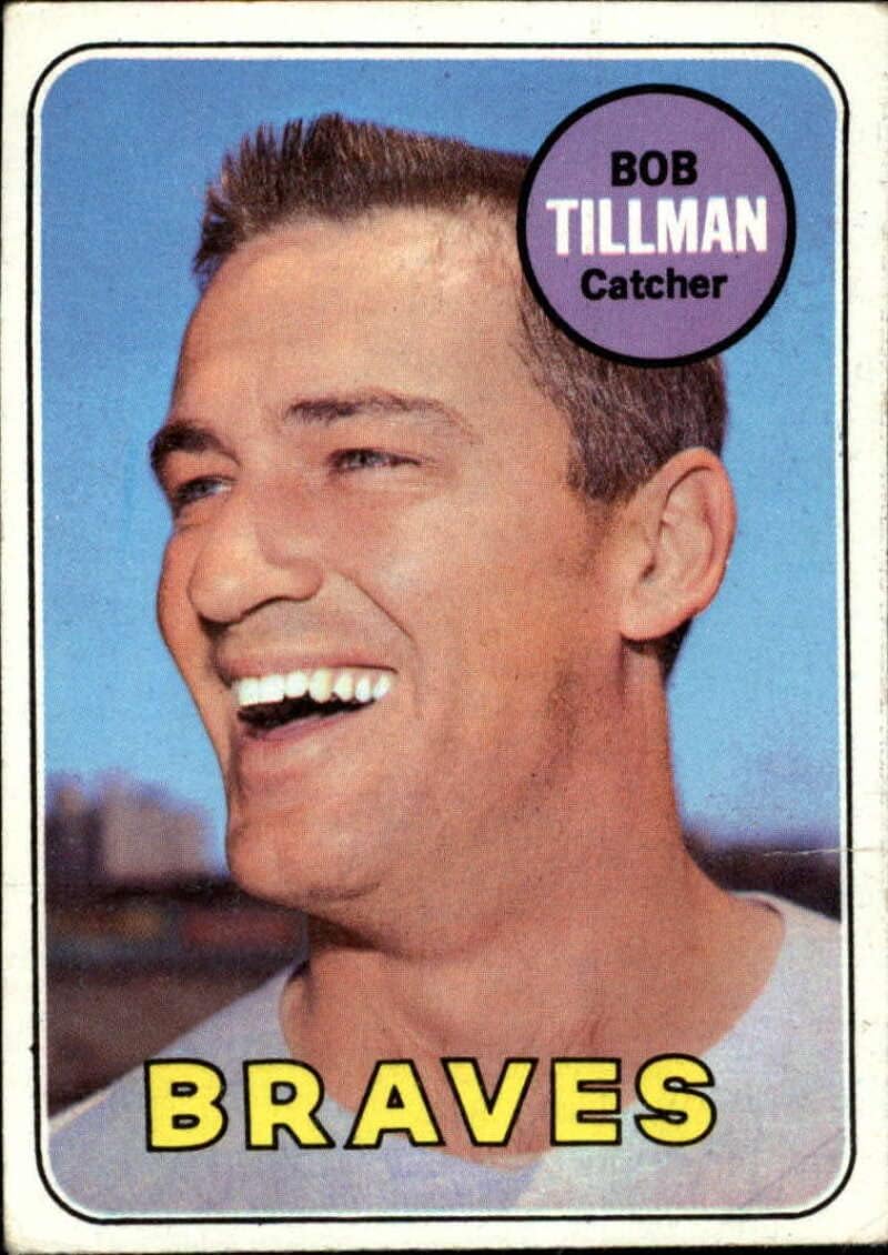 Amazon.com: 1969 Topps Series 4 Baseball #374 Bob Tillman Atlanta ...
