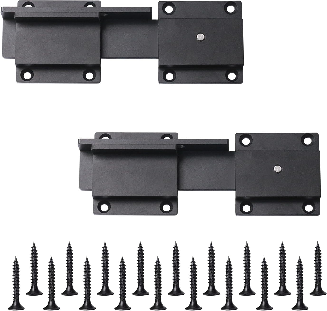 Amazon.com: KINJOUZ 9" Flip Gate Latch Lock with 4 Padlock Holes, 4mm ...