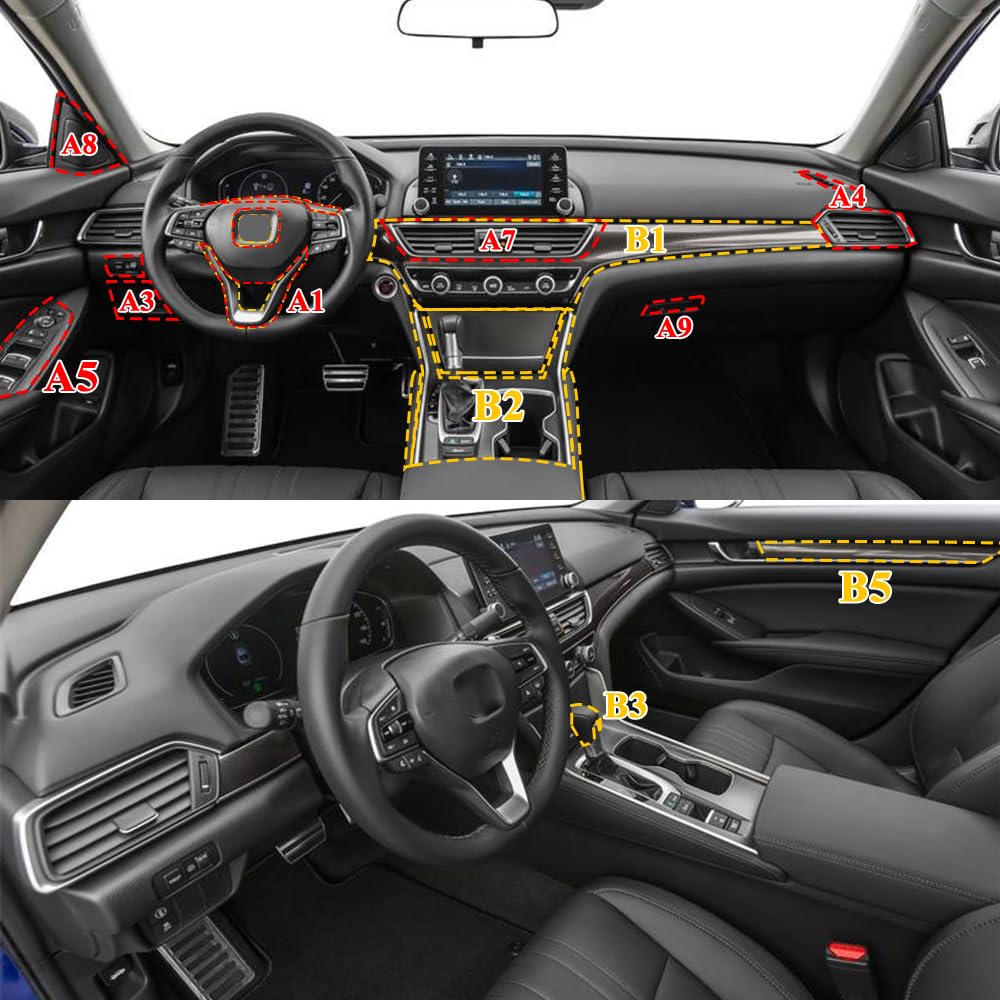 2018 Honda Accord Red Interiornull