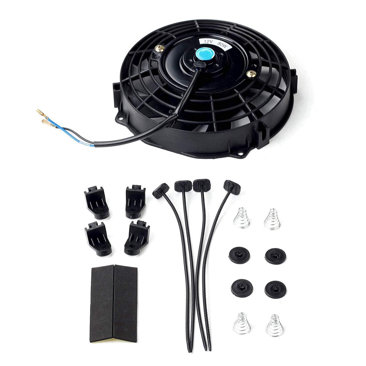 Snapklik.com : Frperce 7" Inch Universal Slim Fan Push Pull Electric ...