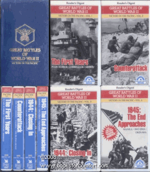Great Battles of World War II, Victory in the Pacific, 4 Volume Set ...