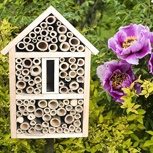 Welltobuy Bee Hotel Bee House Home Insect Hotel House HomeBamboo Bee ...