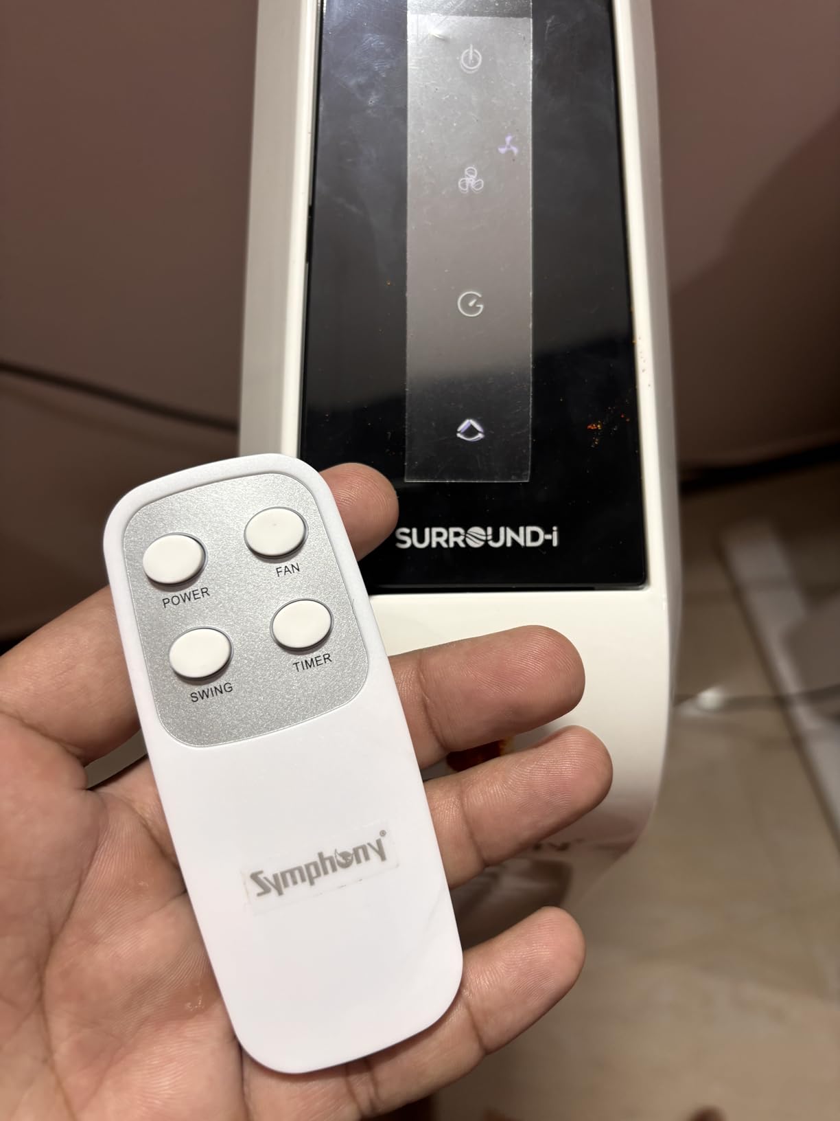 Buy Symphony Surround High Speed Bladeless Technology Tower Fan for ...