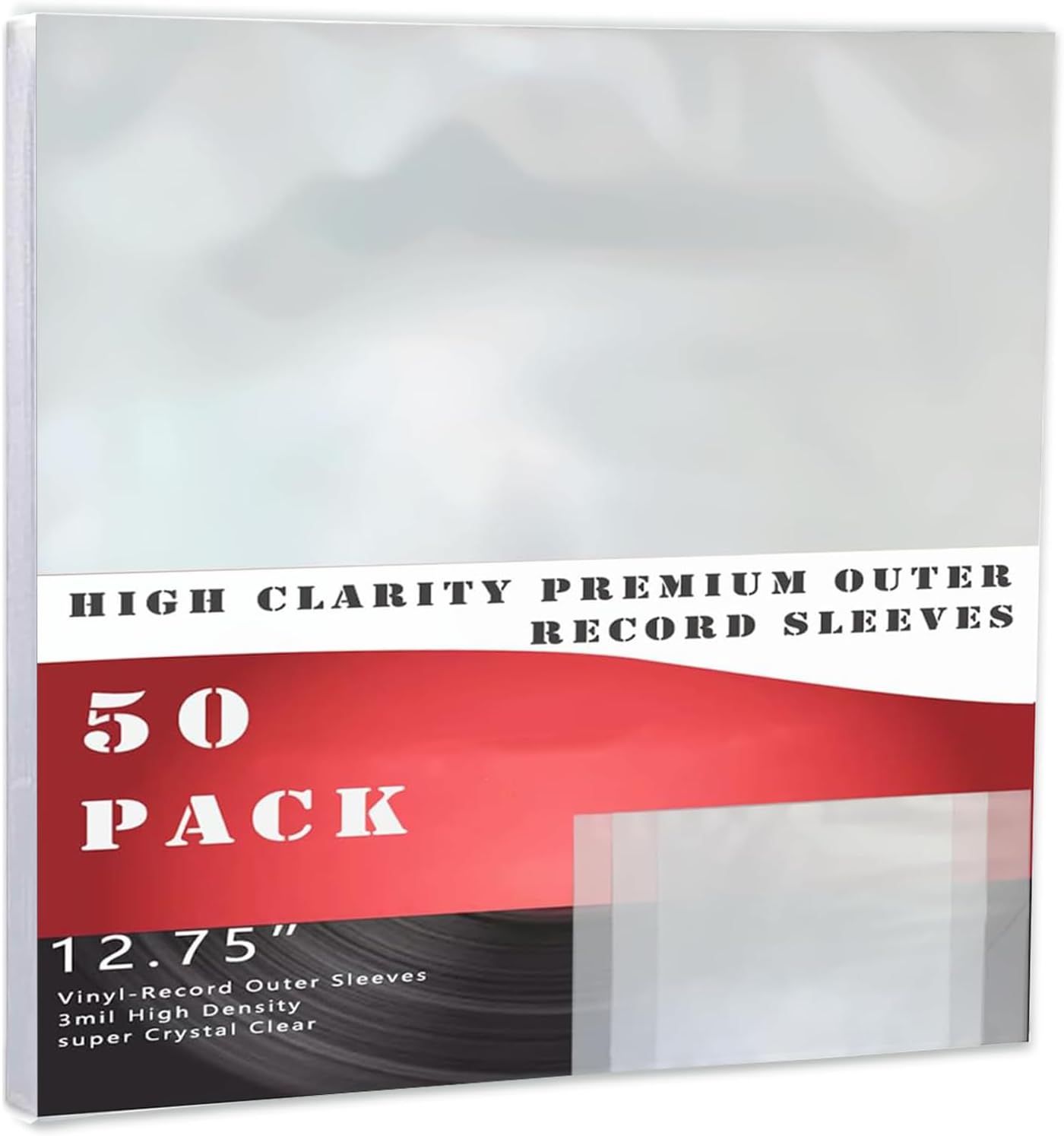 Amazon.com: Vinyl Record Outer Sleeves - Audiophile Approved Ultra ...