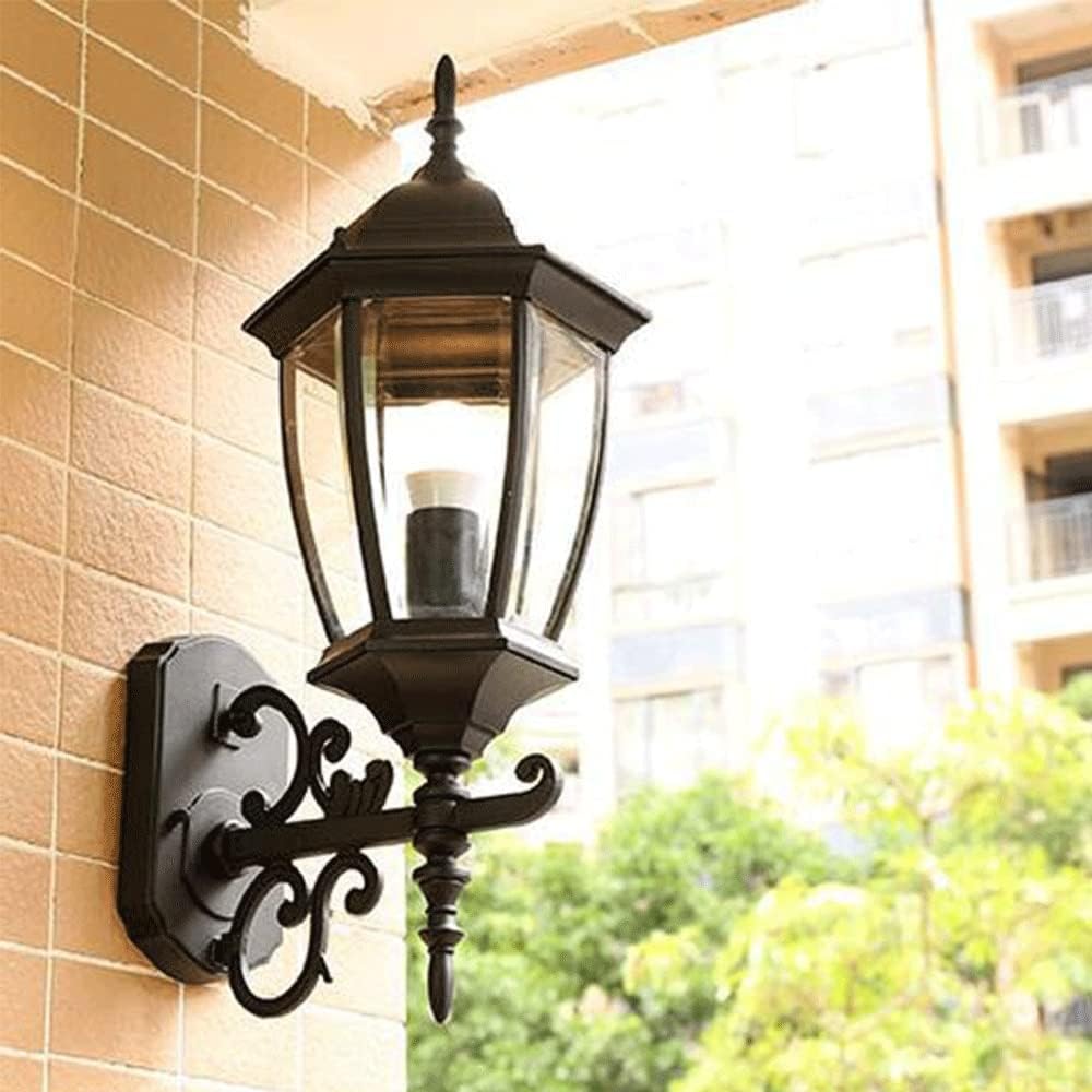 Amazon.com: Outdoor Wall Lights, External Black Exterior Light Fixtures ...