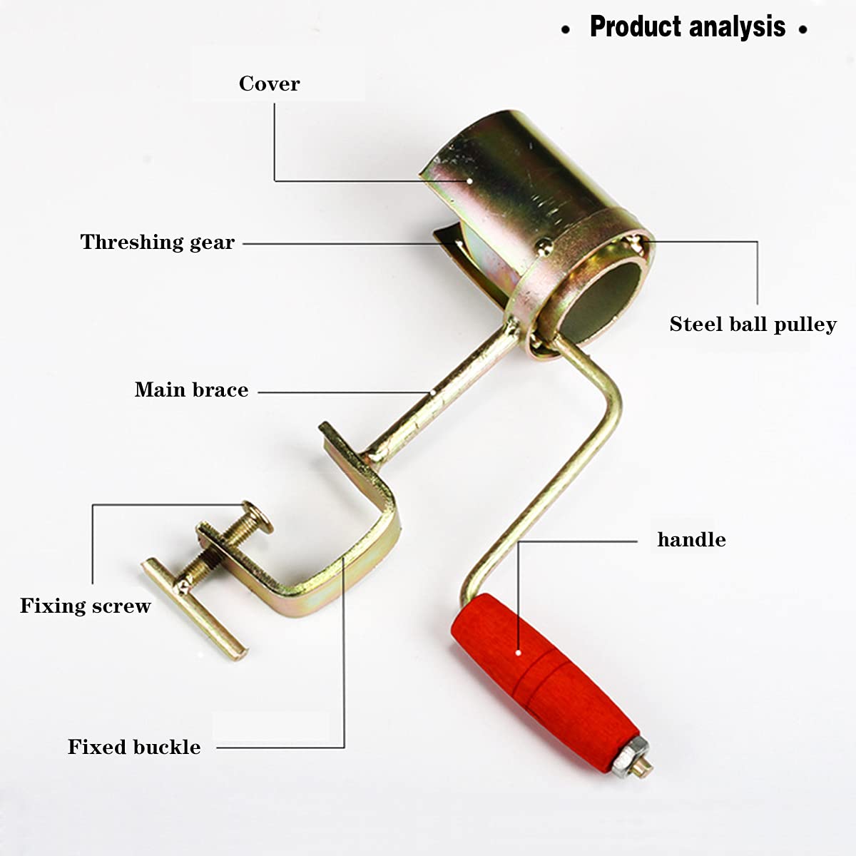 Buy Corn Sheller Machine Hand Crank,Dry Corn Sheller for Popcorn,Corn ...