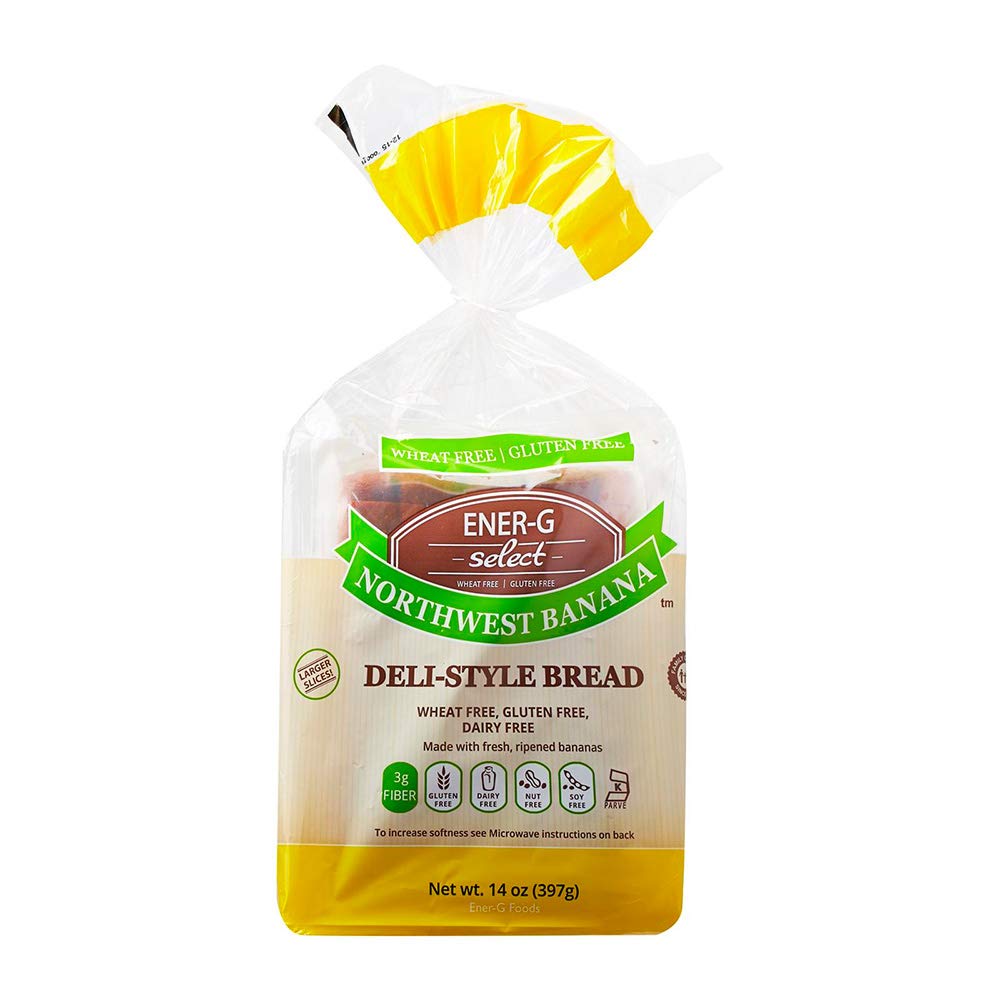 Amazon.com : Ener-G Select Gluten Free Bread Northwest Banana - 14 oz ...