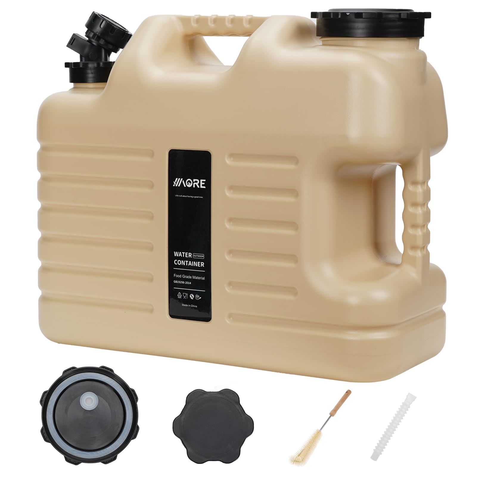 Amazon.com : Camping Water Jug, Camping Water Container,4.76 Gallon BPA ...