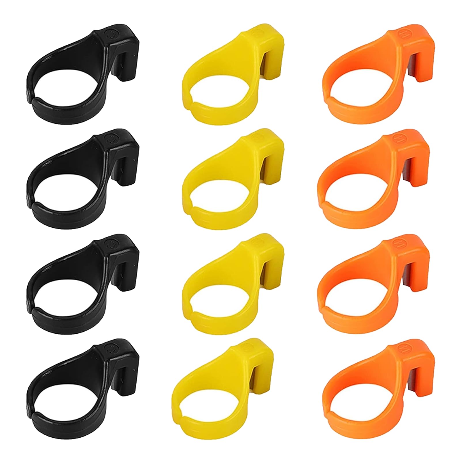 12Pcs Thread Cutter Ring Plastic Thimble Sewing Ring Vintage Finger ...
