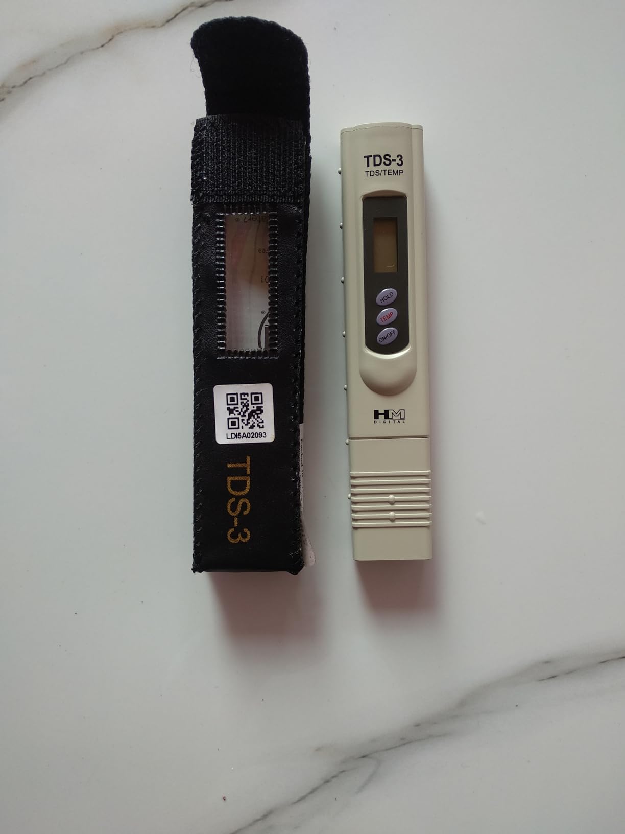 HM DIGITAL TDS Meters TDS-3 Handheld Temperature TDS (PPM) Tester, 0 ...