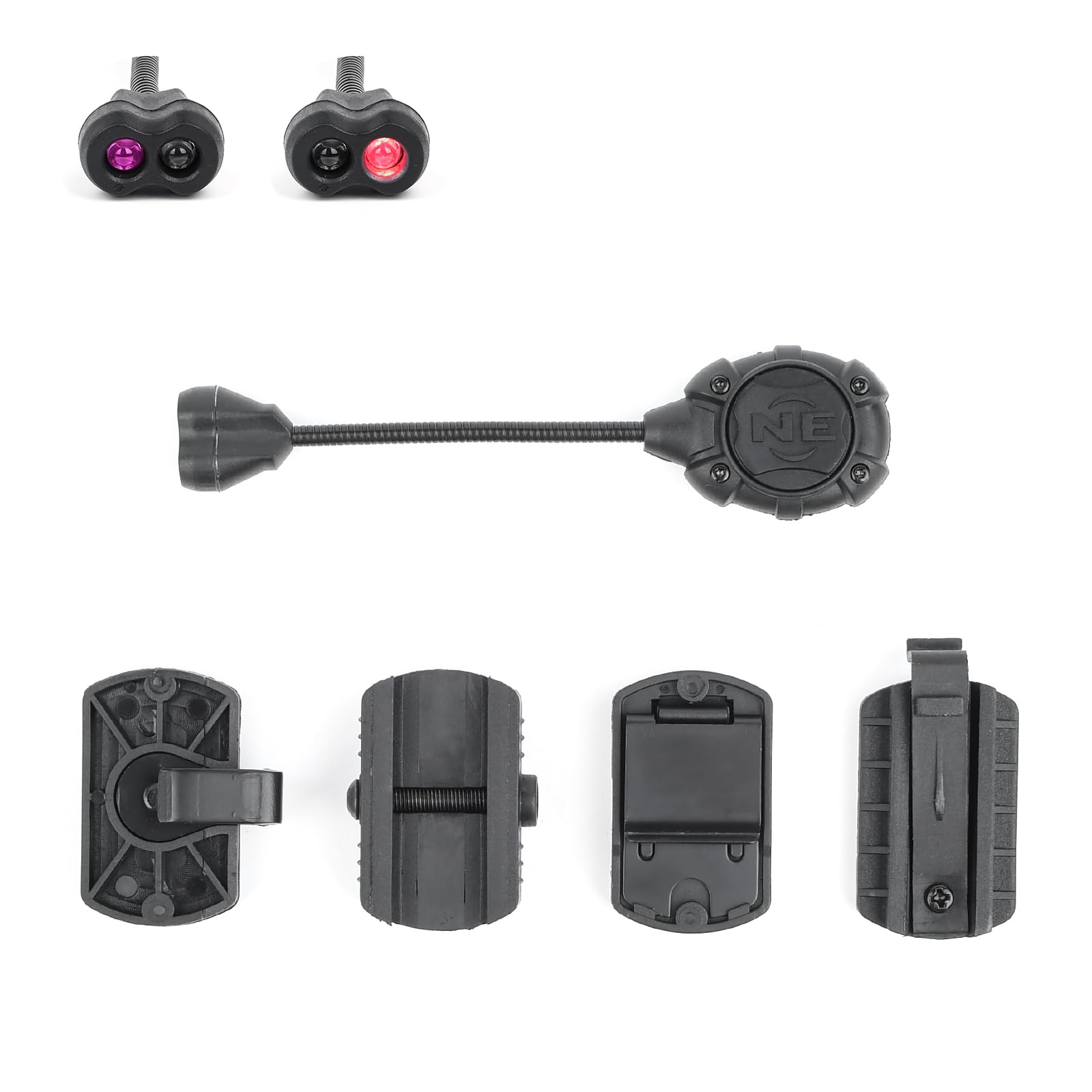 Amazon.com: NECARL Tactical Helmet Light Military with IR + Red LED ...