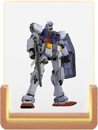Amazon.co.jp: 3D Night Light Neo Zeon Gundam LED Light Table Lamp ...