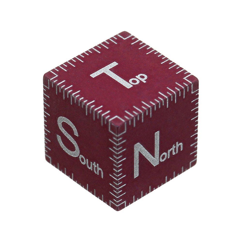 Buy Fotodiox 1 cm Metal Scale Cube Object with Laser Etched Direction ...