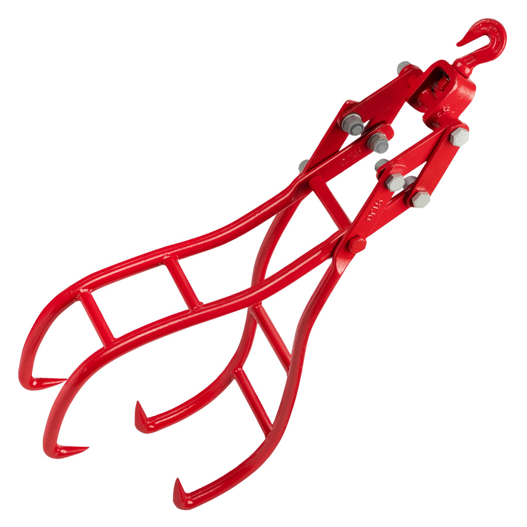 Snapklik.com : Logging Tongs 28 Inch 4 Claw, Swivel Steel Log Tongs ...