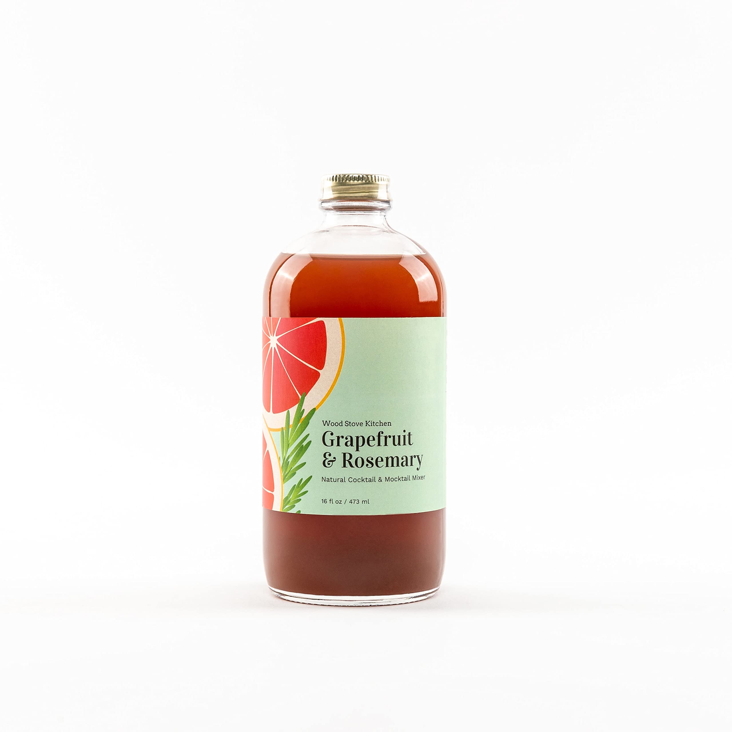 Amazon.com : Wood Stove Kitchen - Grapefruit & Rosemary Mix - Cocktail ...