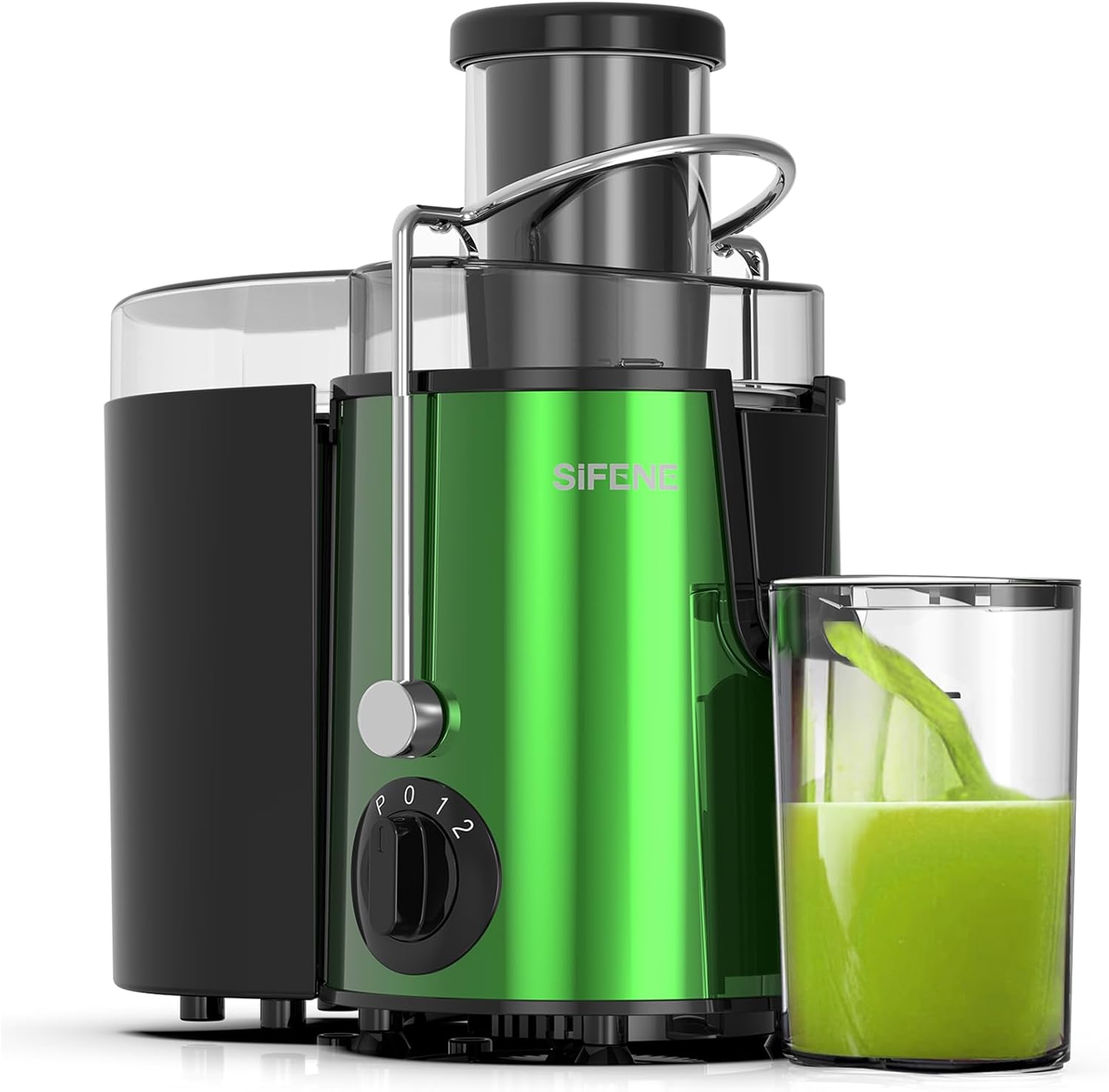 Amazon.com: SiFENE Big Mouth Centrifugal Juicer Machine, Fast Juicing ...