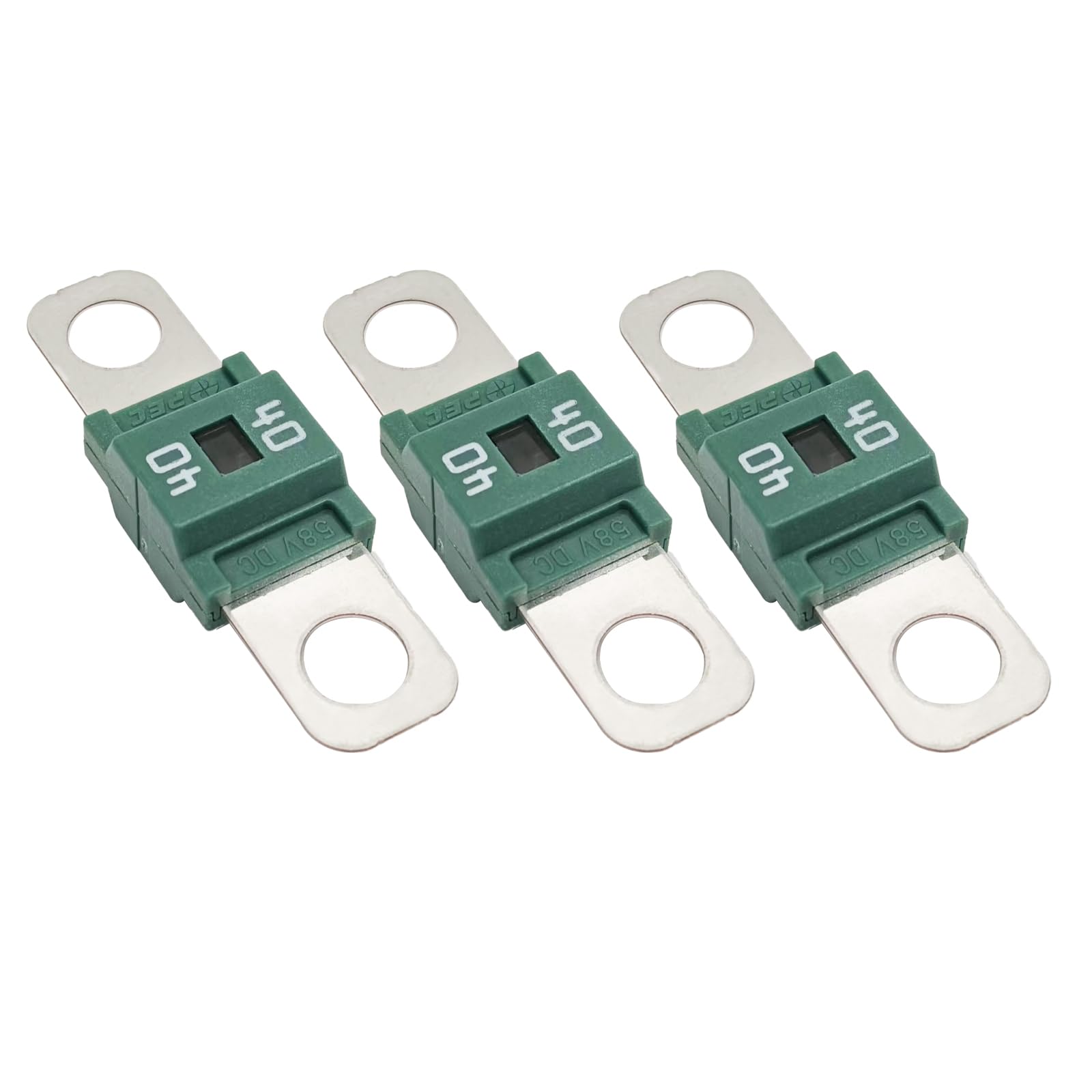 Snapklik.com : Pack Of 3 AMI/Midi Fuse 40 Amp High Current Fuse Bolt-on ...