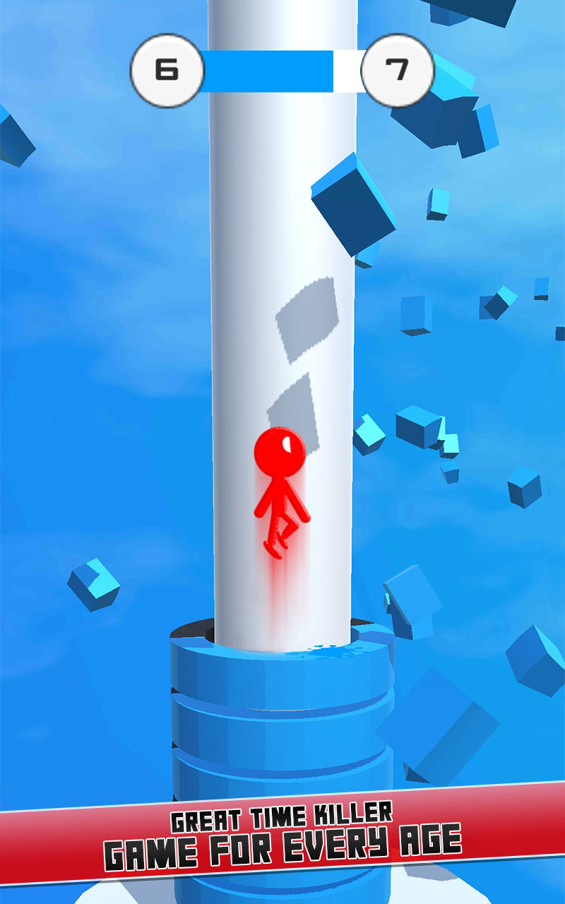 Stack Fall Stickman 3D: Helix Stack Breaker - App on Amazon Appstore