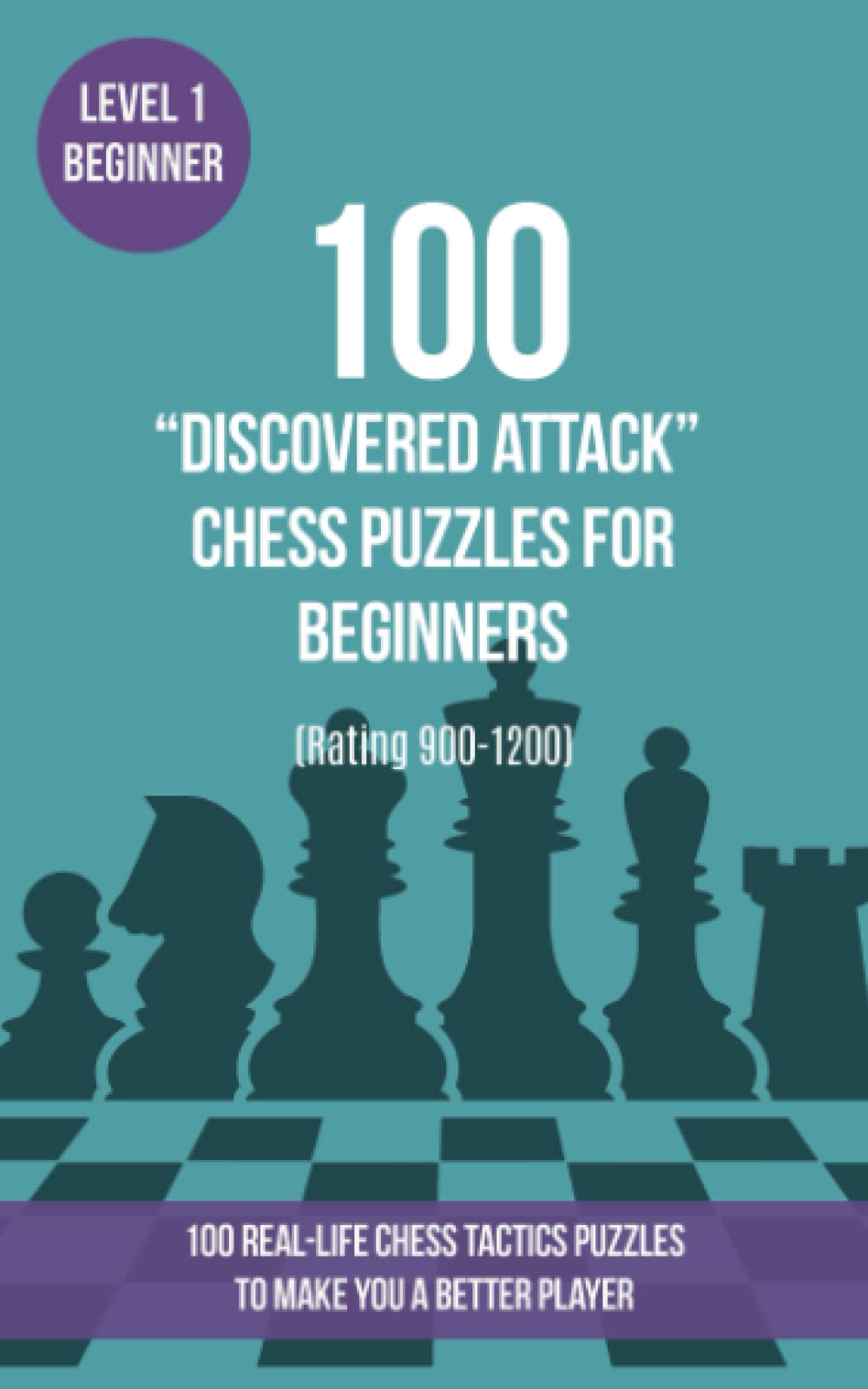 Buy 100 “Discovered Attack” Chess Puzzles for Beginners (Rating 900 ...