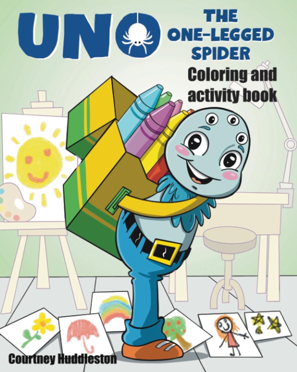 Uno the One-Legged Spider Activity and Coloring Fun: Inspirational Fun ...