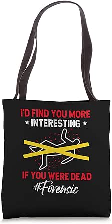 Amazon.com: Private Detective Team Crime Scene Forensic Science Tote ...