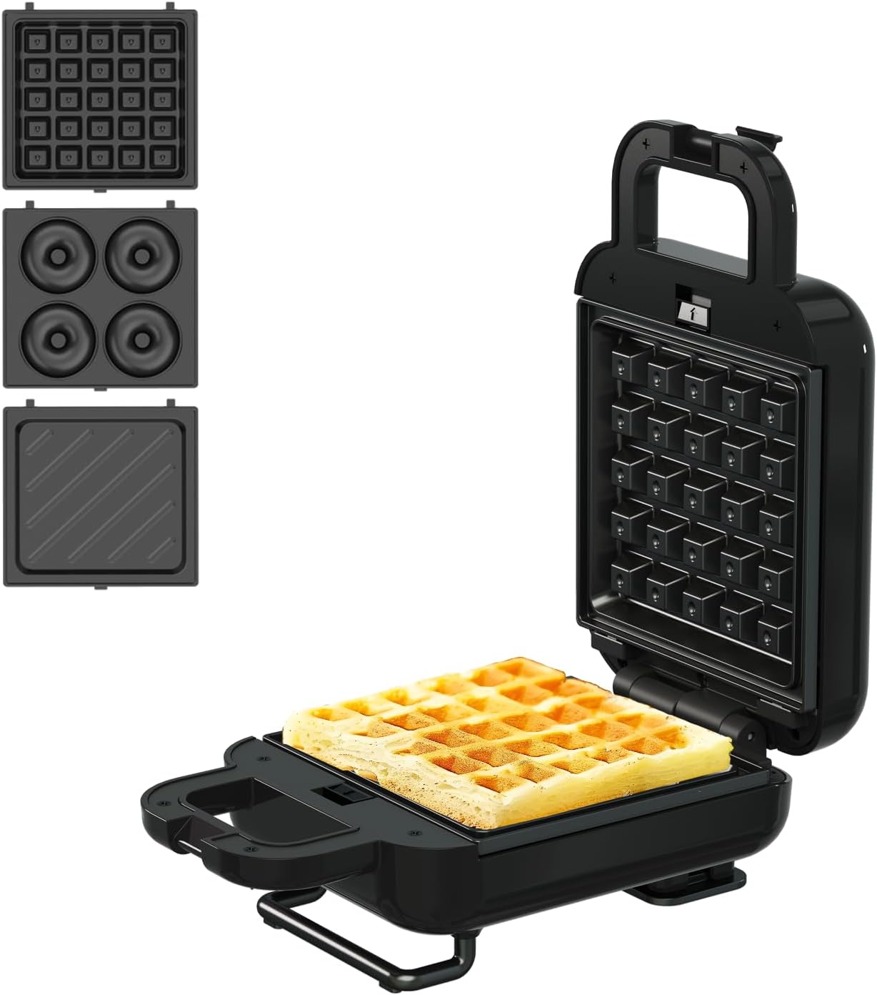 Amazon.com: AROMA® Swap & Flip Waffle Maker with Removable Plates: 3-in ...