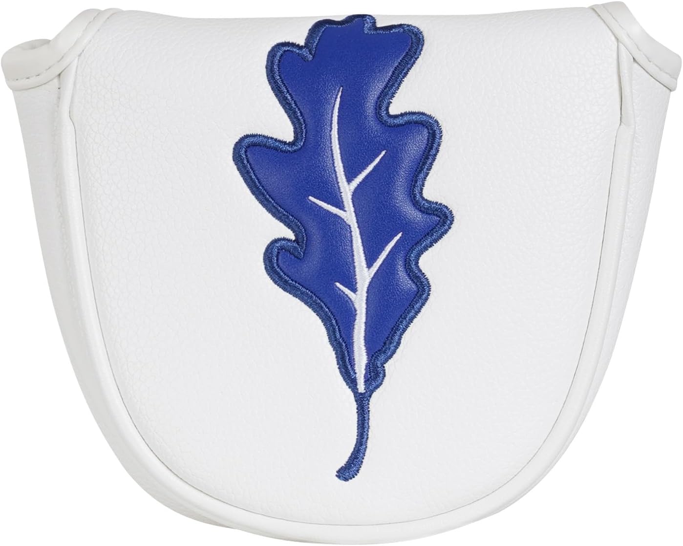 Craftsman Golf Blue Leaf White Putter Cover Headcover for Center Shaft ...
