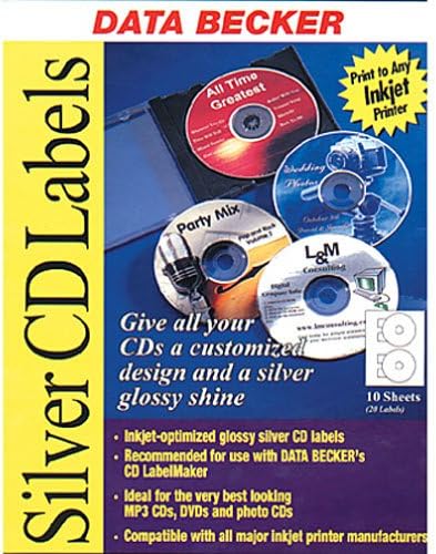 Amazon.com: Silver CD Labels : Office Products