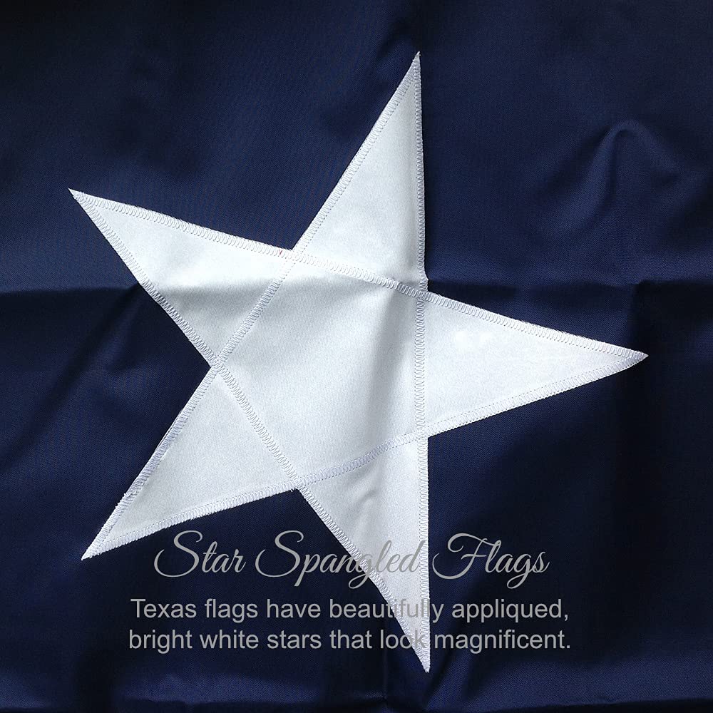 White And Blue Texas Flag #EH11482 GOD BLESS TEXAS RED WHITE & BLUE