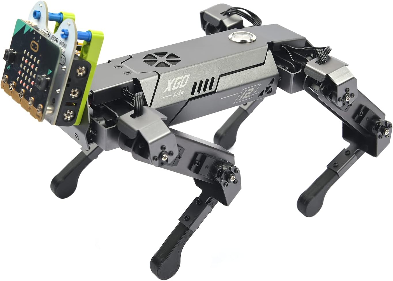 Buy ELECFREAKS microbit Robotic Dog Xgo Kit, 12 Movable Joint DIY ...