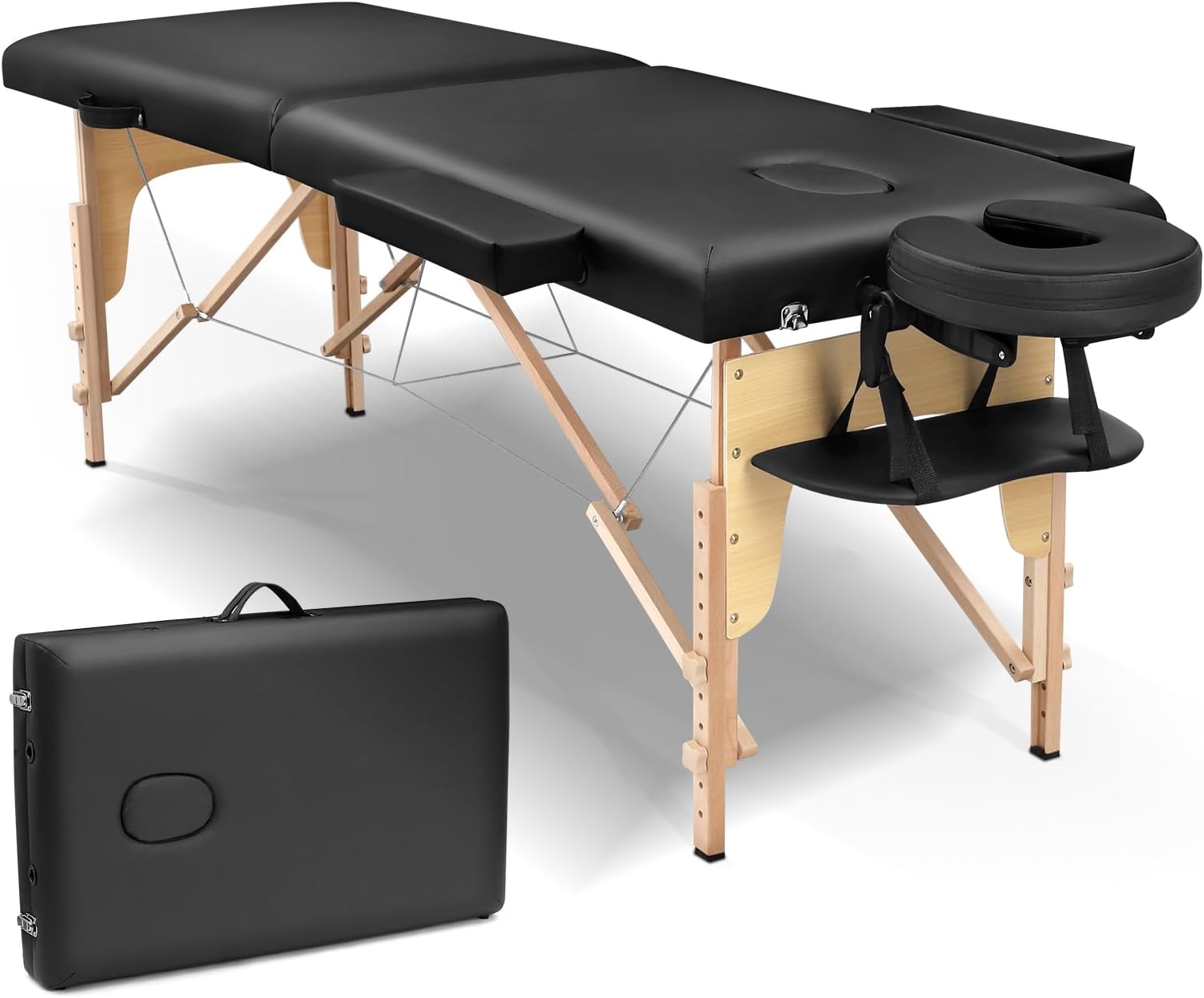 Amazon.com: Massage Table Portable Lash Bed: Folding Physical Therapy ...