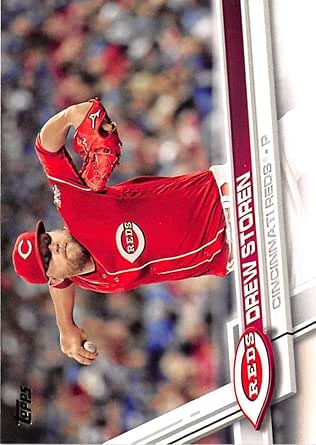 Amazon.com: 2017 Topps Series 2#395 Drew Storen Cincinnati Reds ...