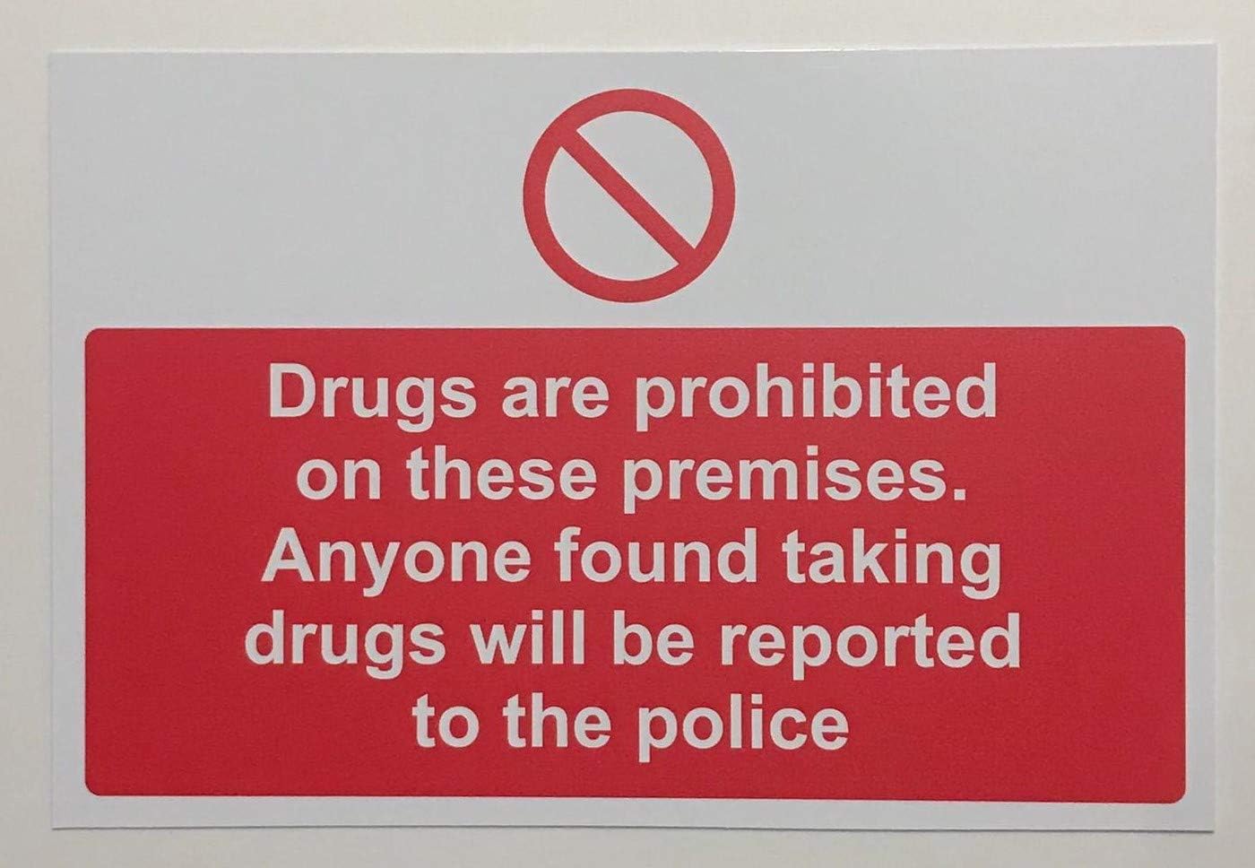 Drugs are prohibited on these premises. Anyone found taking drugs will ...