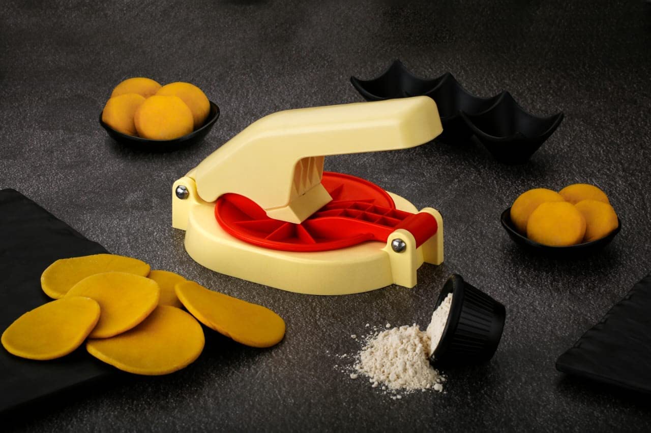 Madhuli Puri Maker Press Machine With Handle Manual Thepla Paratha ...