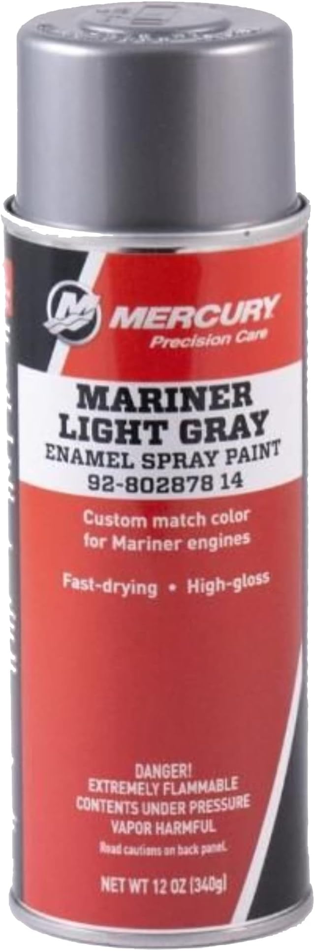 OEM Mercury Mariner Outboard Light Gray Spray Paint 92-802878 14 ...