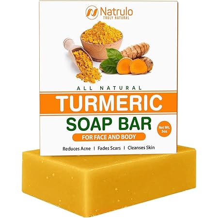 Amazon.com : Natural Turmeric Soap Bar for Face & Body – Turmeric Skin ...