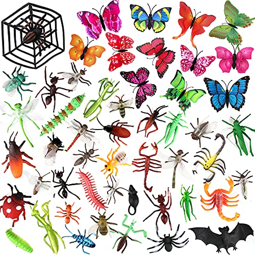 12pcs Bugs Insects Realistic Models Kids - Educational Toys Planet