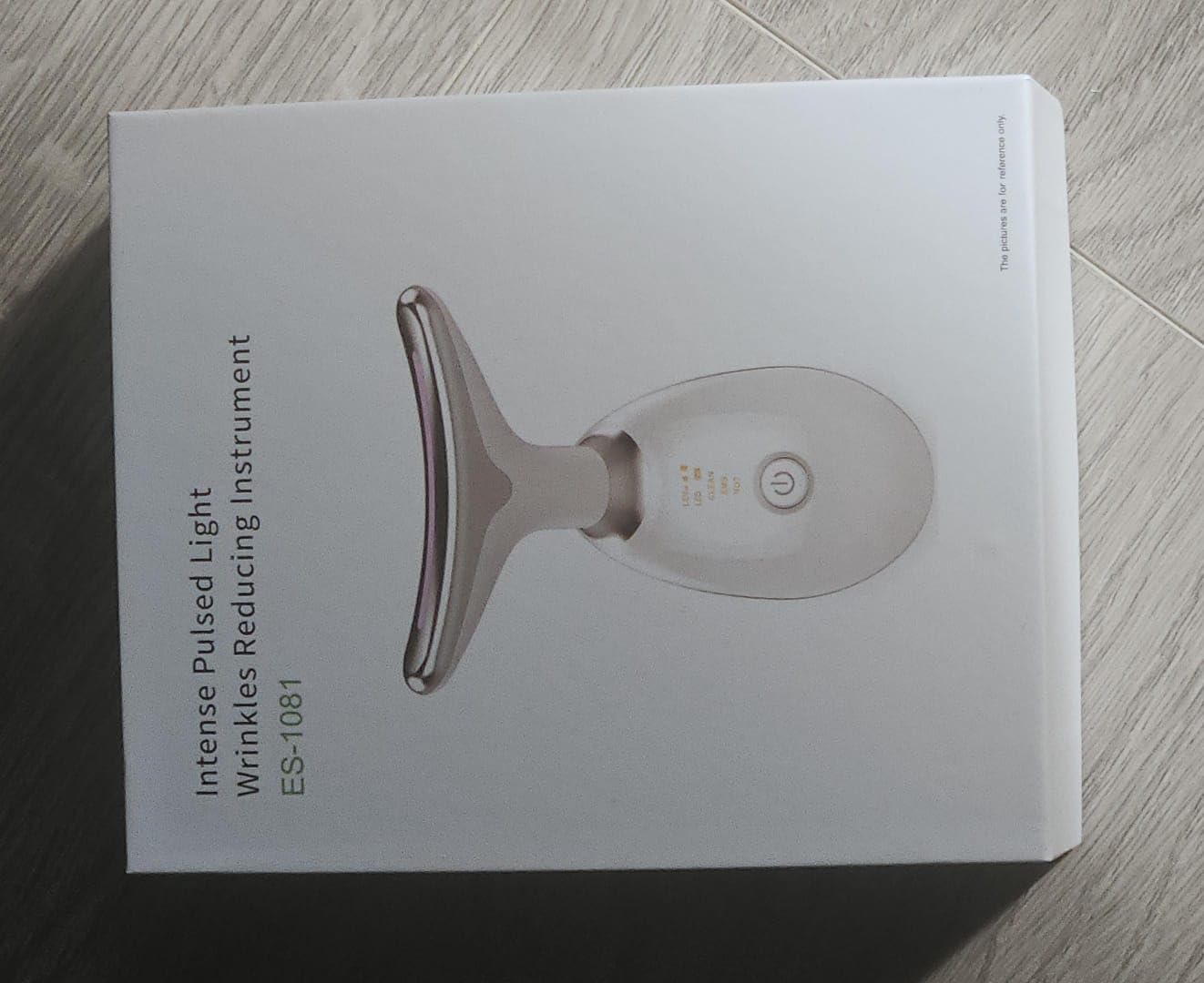 Electric Face Massager, 3 Modes, LED Light Therapy, Heat Massage 45°C ...