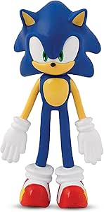 Amazon.com: Bend-Ems Sonic The Hedgehog Bendable Action Figure Poseable ...