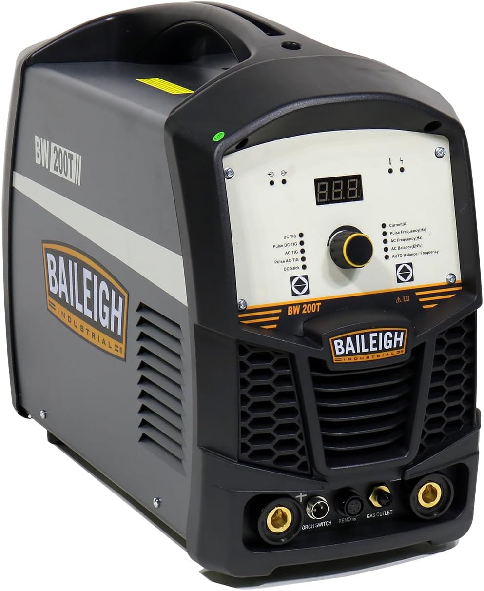 Baileigh 200A AC/DC Pulse TIG Welder (BW-200T) - Amazon.com