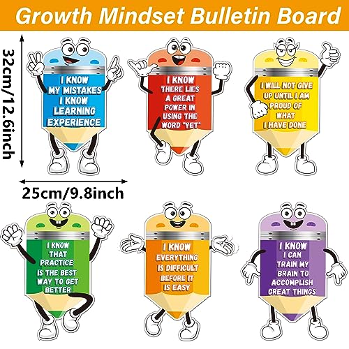 Snapklik.com : Growth Mindset Bulletin Board Decoration Set ...
