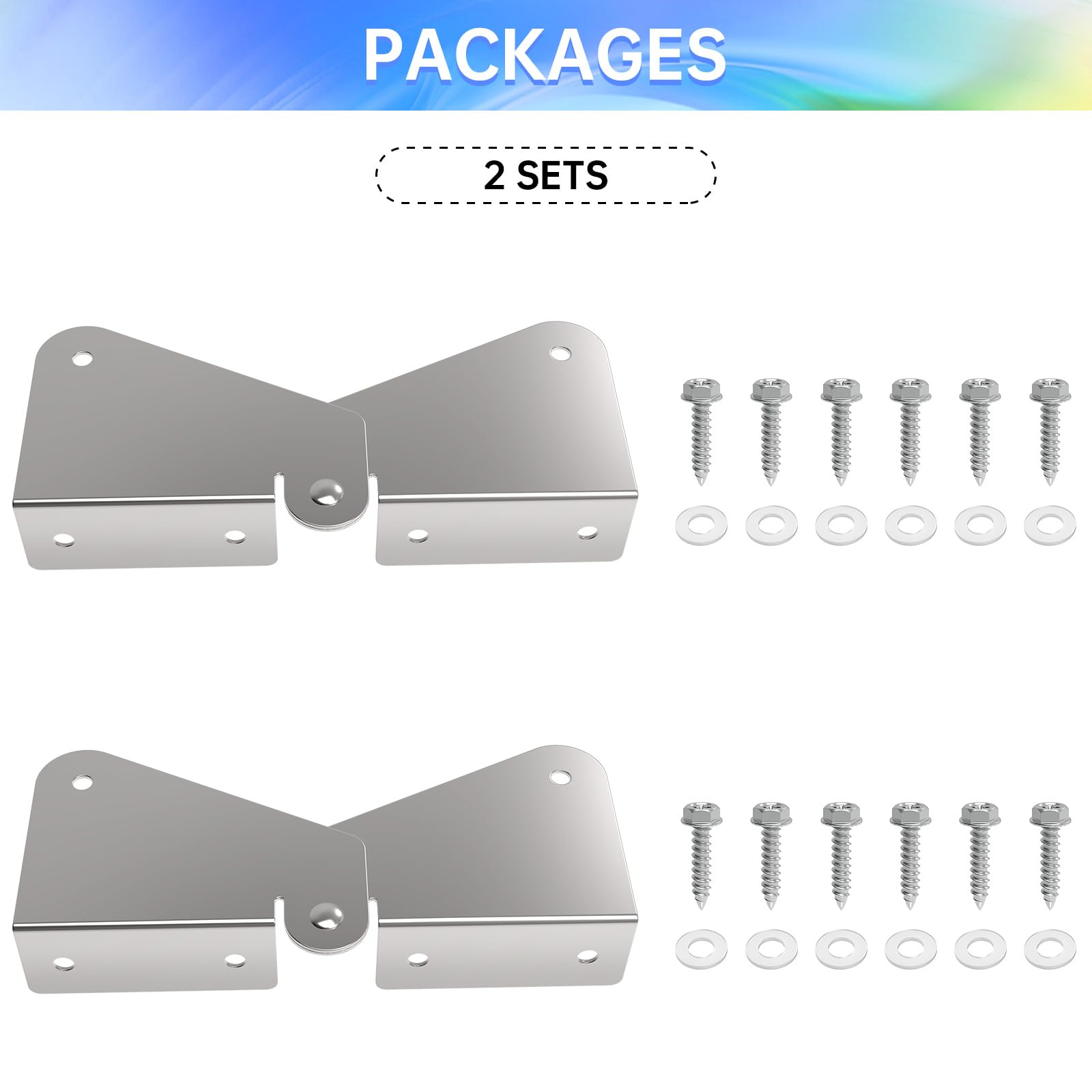 Snapklik.com : 2 Pcs Gutter Extension Hinge, Gutter Downpipe Extension ...