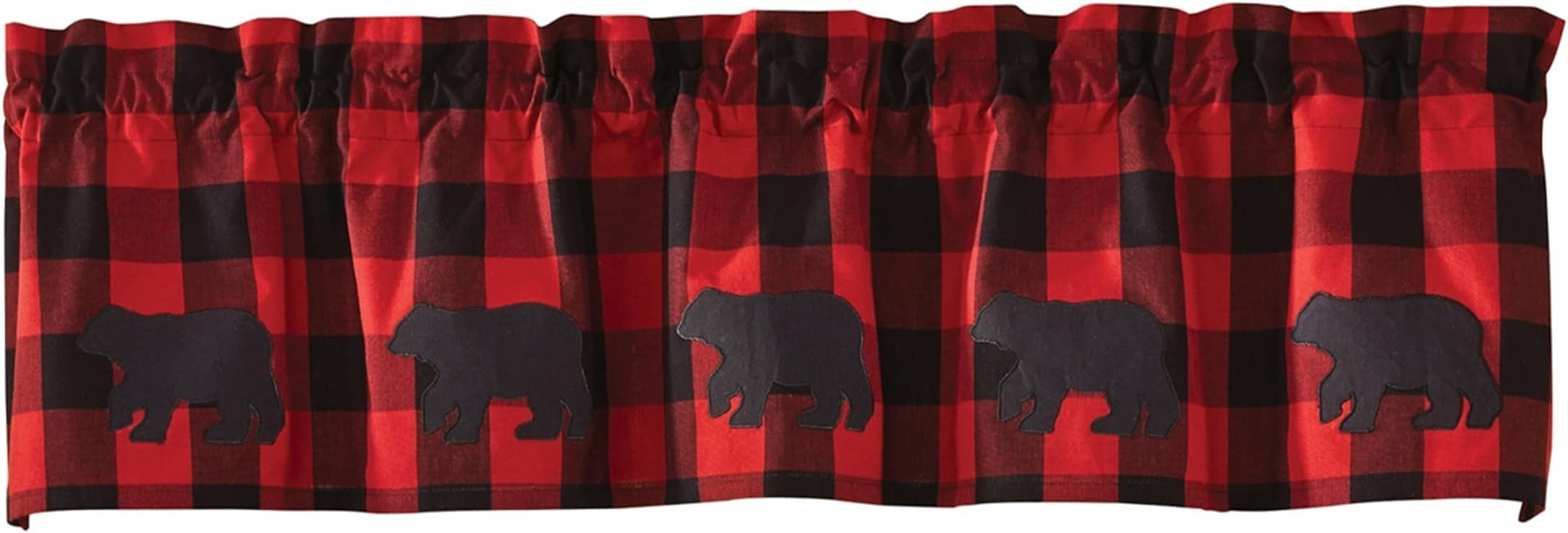 Park Designs Buffalo Check Bear Valance, 60 X 14-Inch : Amazon.ca: Home