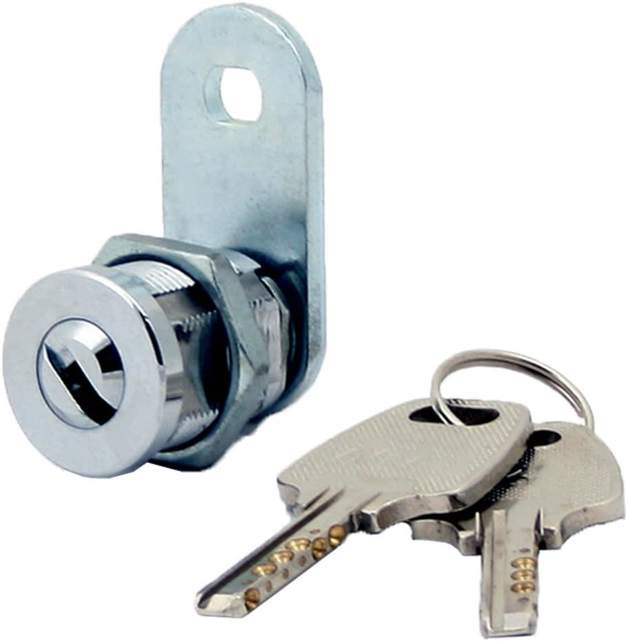 FJM Security 9429B-KA Dimple Keyed Cam Lock with 13/16" Cylinder and ...