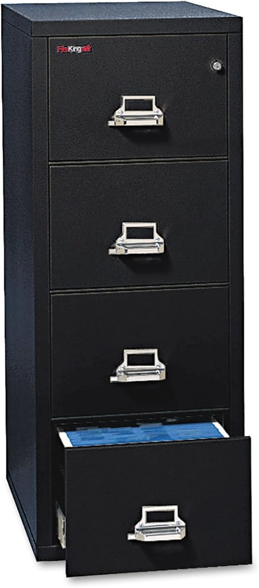 Amazon.com: FIR41831CBL - Four-Drawer Vertical File : Office Products