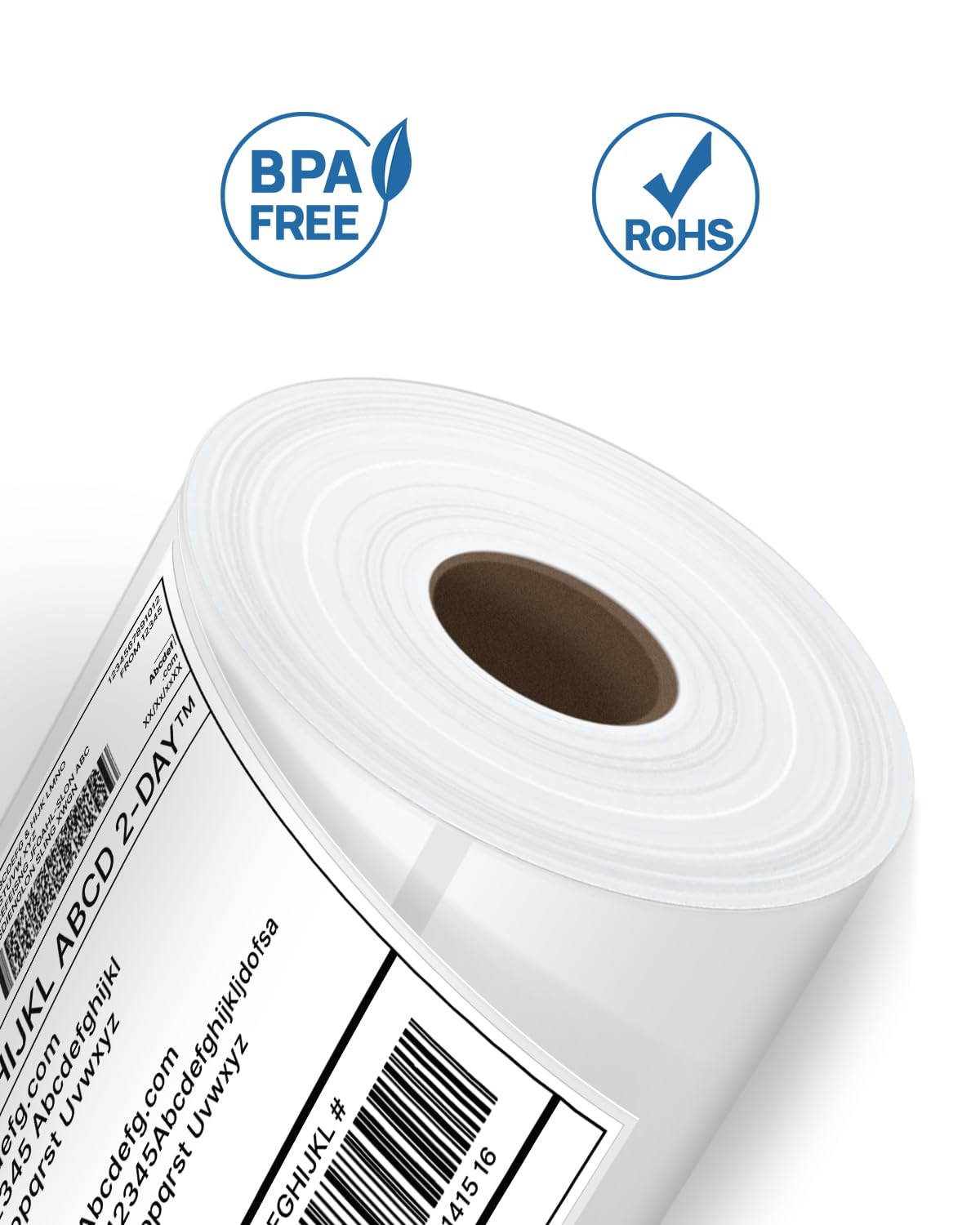 Snapklik.com : POLONO Genuine 4"x6" Direct Thermal Shipping Labels ...